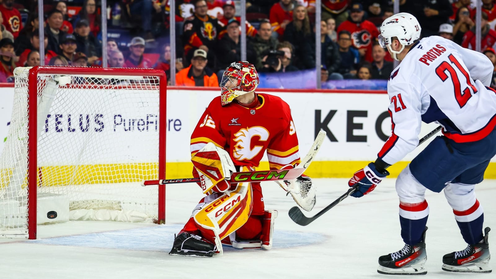 5 key moments from the Flames 3-1 loss vs. Capitals | Yardbarker