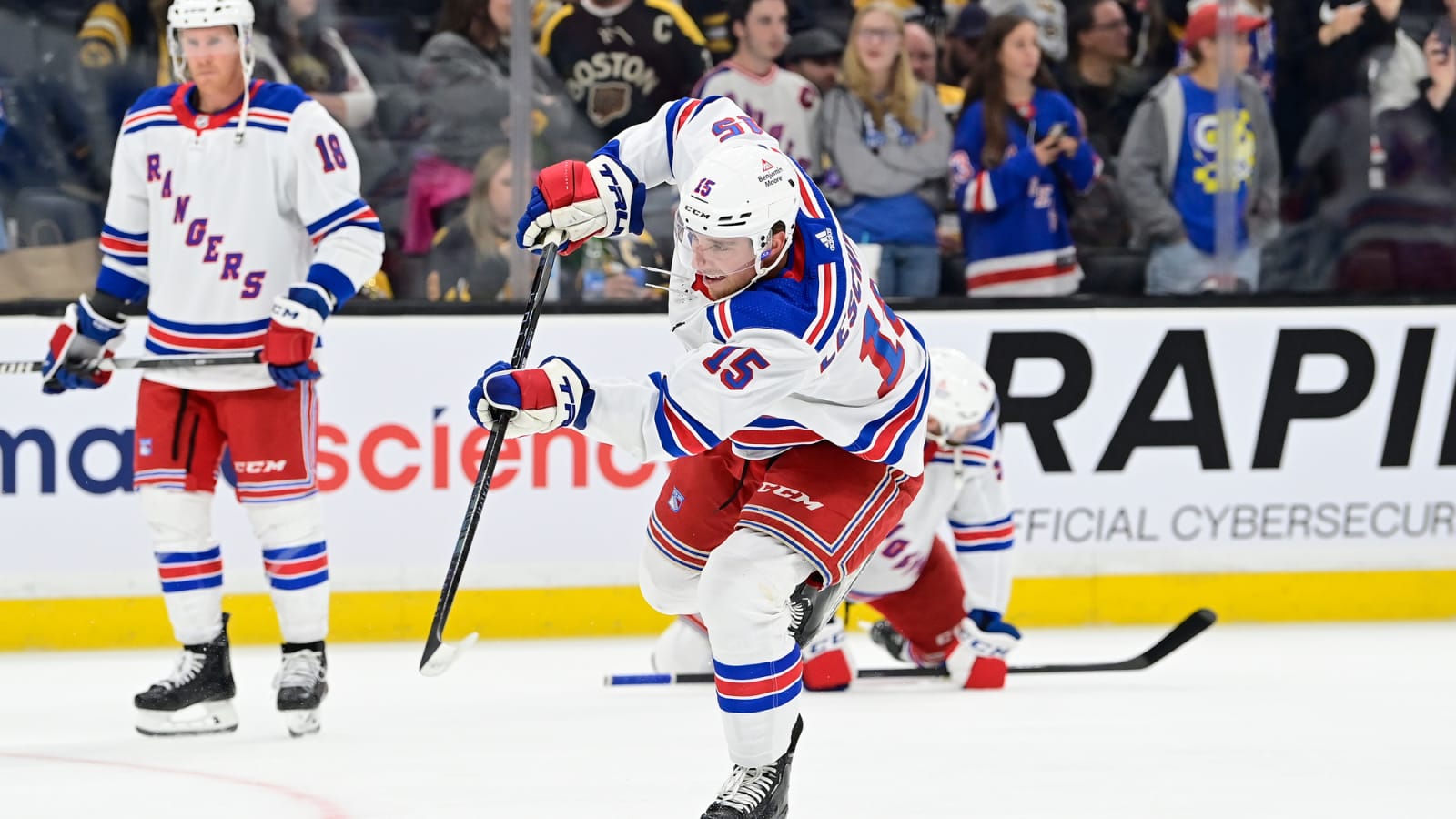 Matt Rempe's replacement has been revealed by the New York Rangers ...