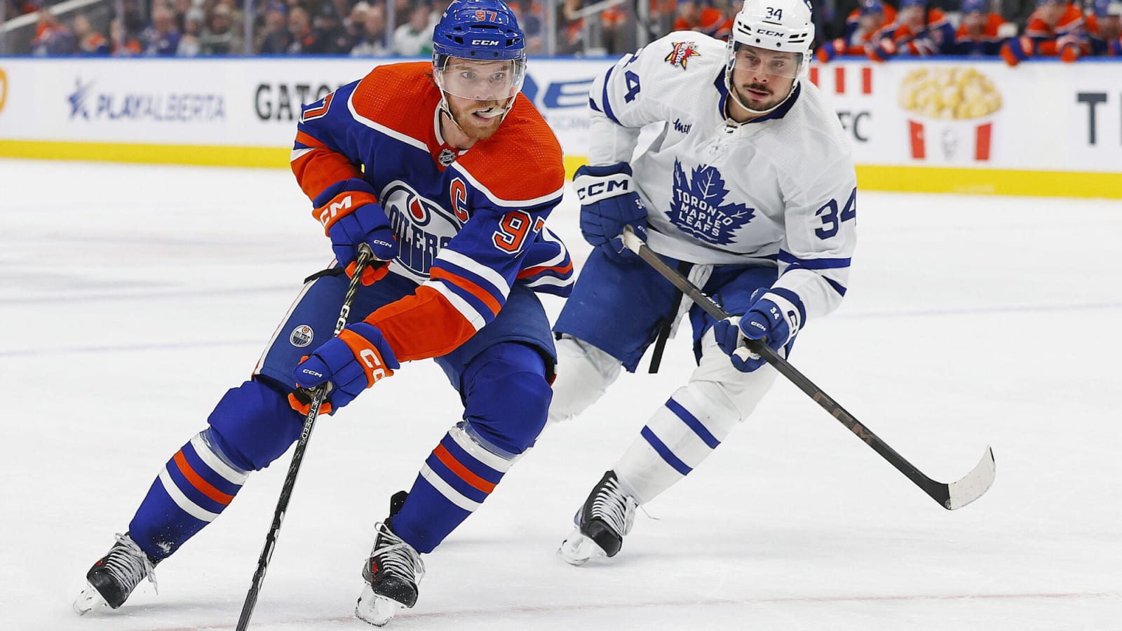 Connor McDavid, Auston Matthews go head-to-head in new McDonald’s ...
