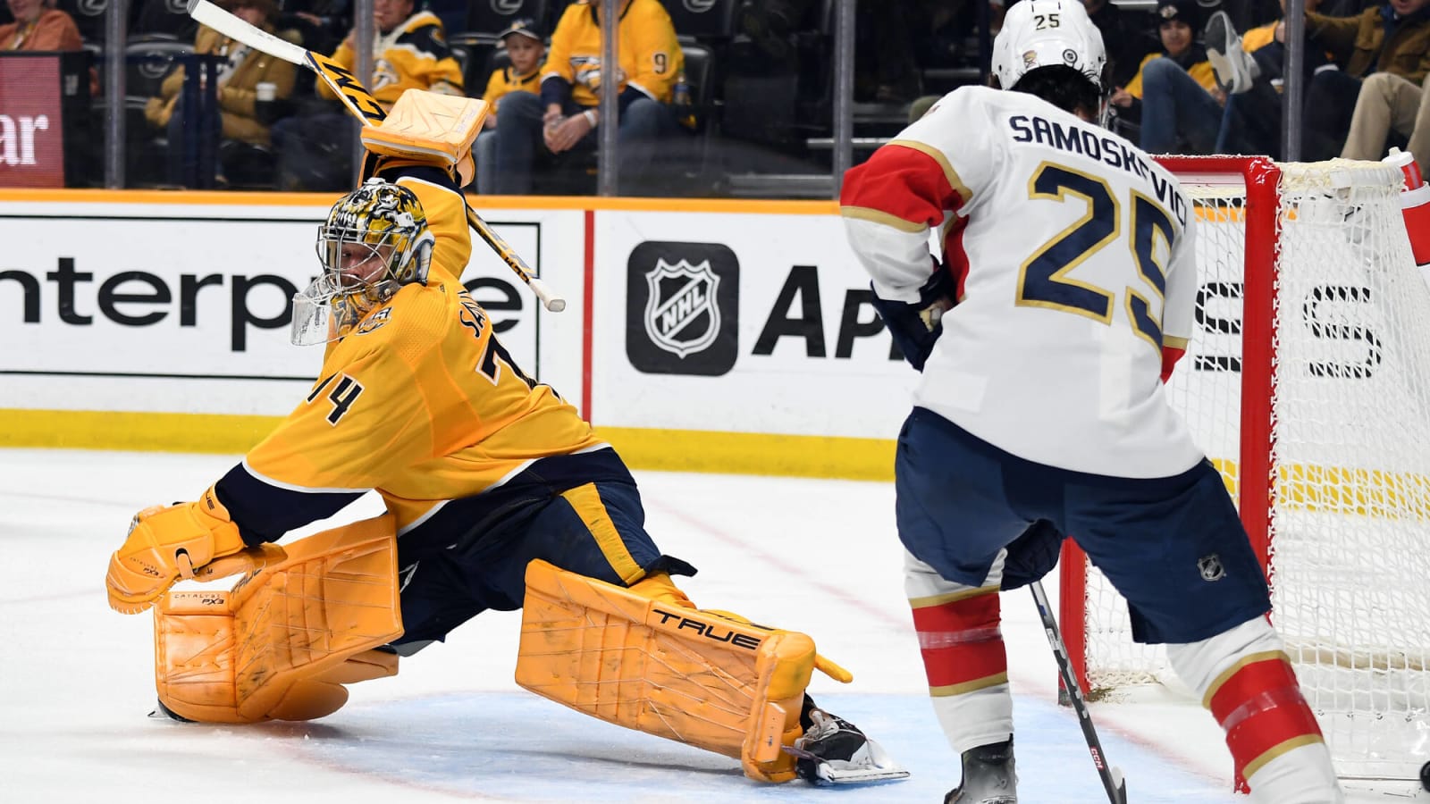 Predators vs. Panthers Plus/Minus: Saros Shines, Where Was The Offense ...