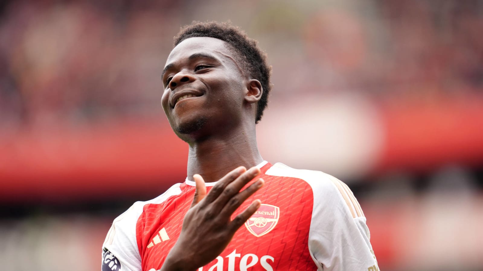 Bukayo Saka names Old Trafford as his favourite Premier League stadium ...