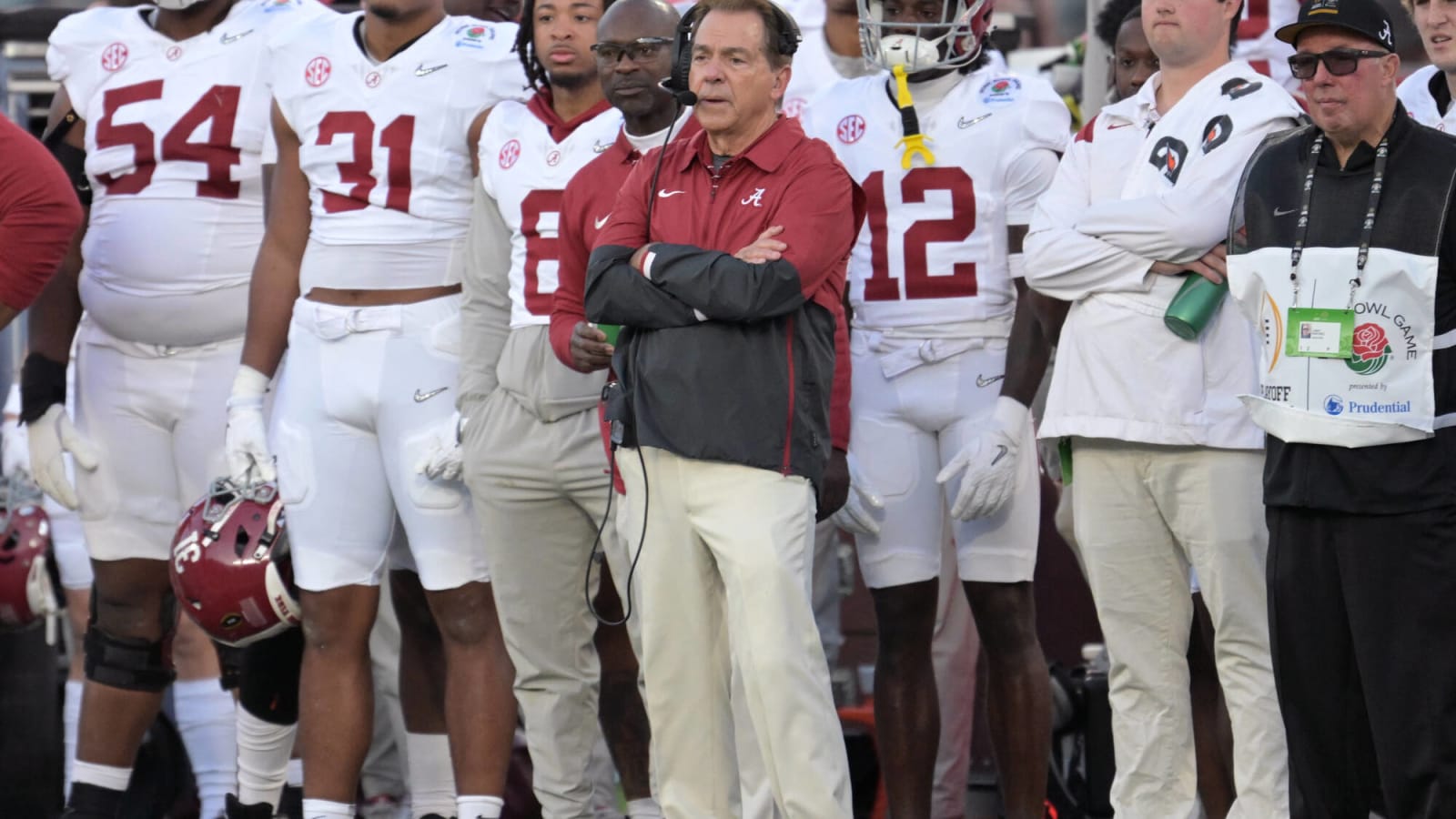 Nick Saban explains how Michigan getting in a huddle impacted Alabama ...