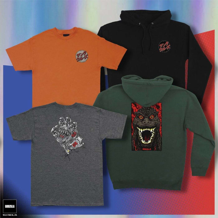 Celebrate 70 Years of Godzilla with Santa Cruz Skateboards and Apparel ...
