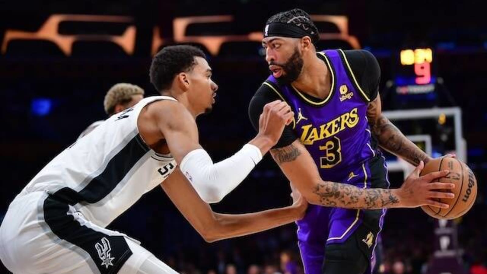Spurs’ Victor Wembanyama Calls LeBron James & Anthony Davis One Of Best ...