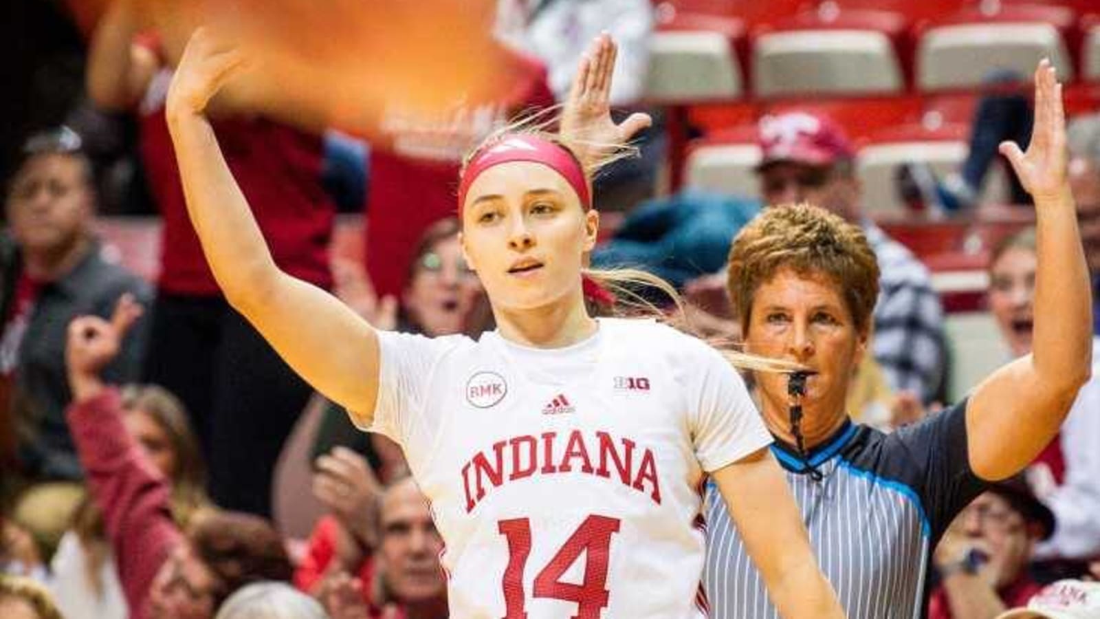 Mackenzie Holmes, Sara Scalia lead No. 16 Indiana past U | Yardbarker
