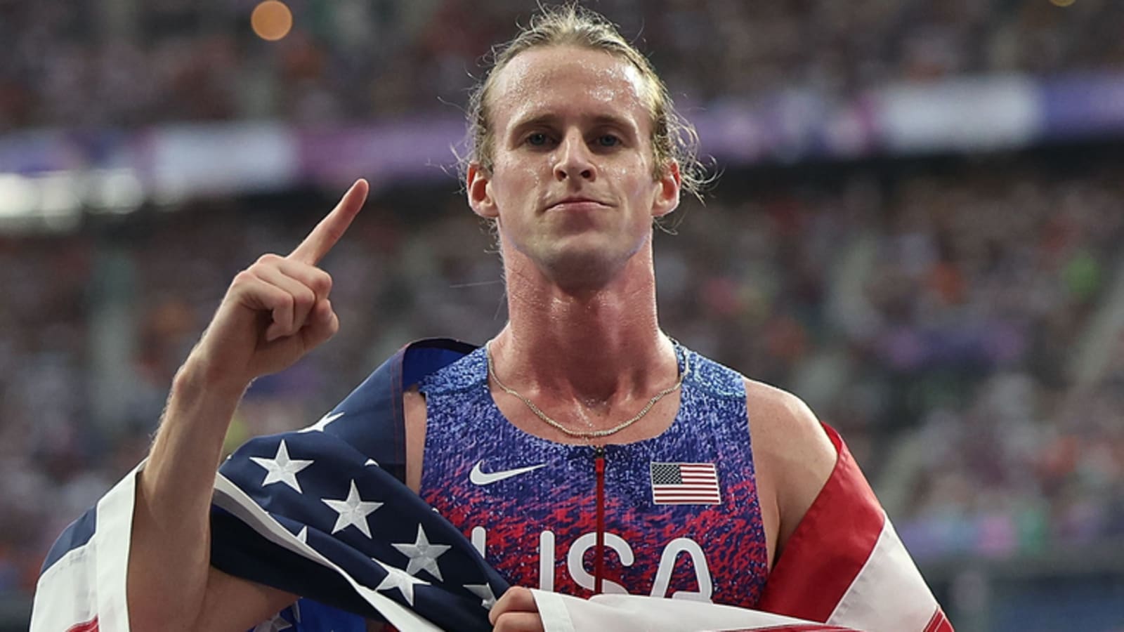USA runner's strong 1500m finish good for gold, Olympic record | Yardbarker