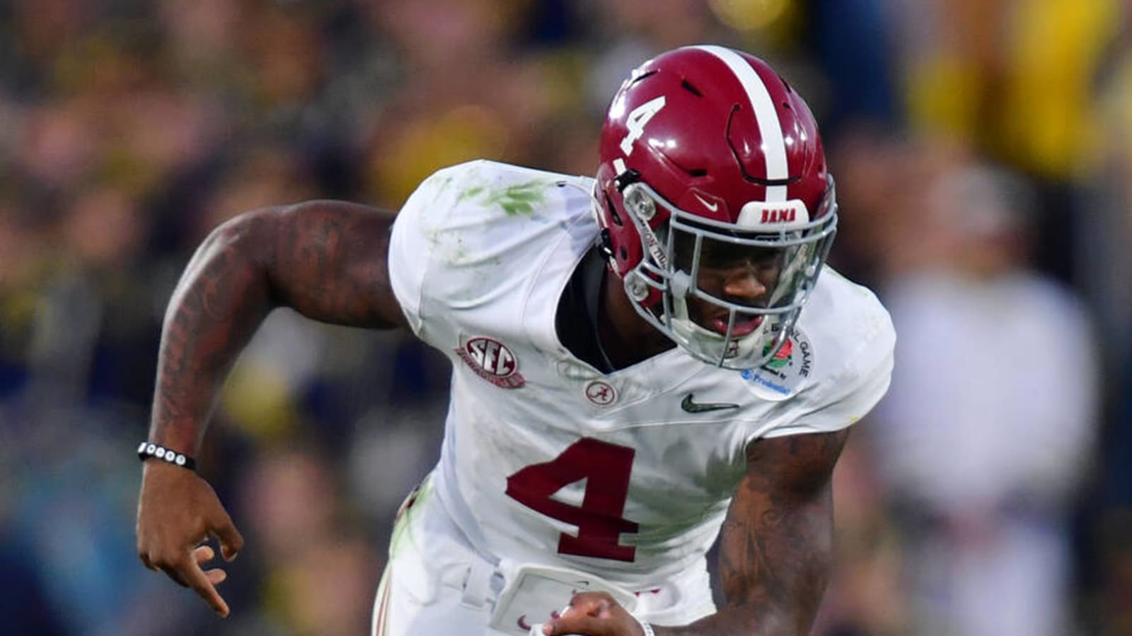 Alabama QB Jalen Milroe won't commit to saying Michigan cheated ...