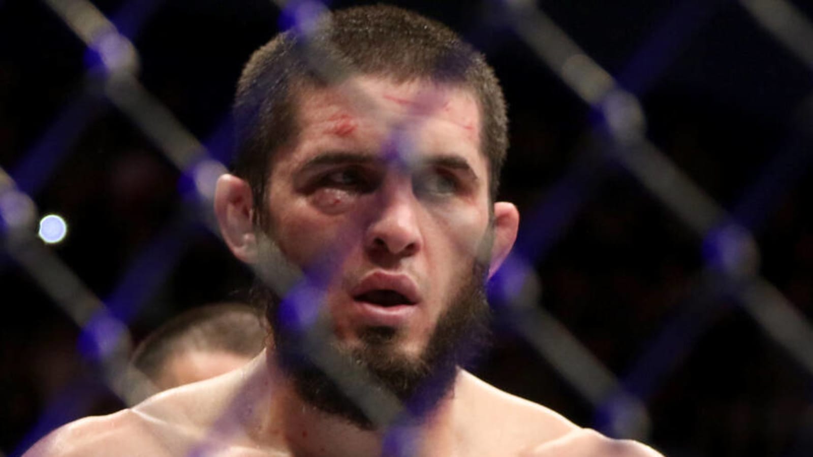 Makhachev And Poirier Separated During Intense Stare Down – ‘Islam ...
