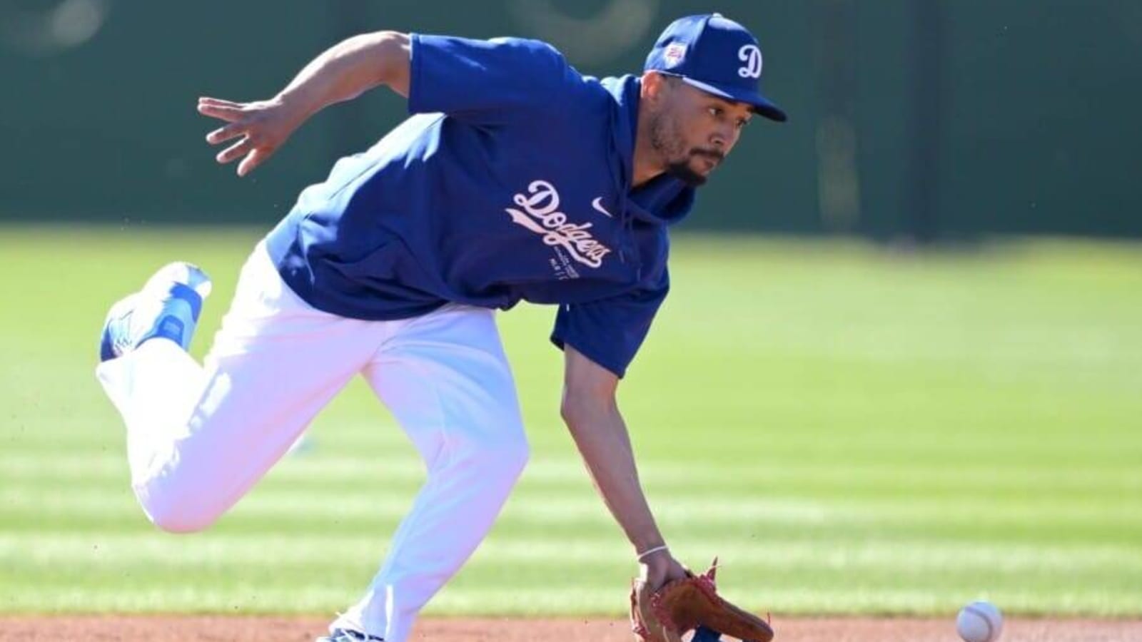 Spring Training New-Look Dodgers Infield Debuts In Rain-Shortened Loss ...