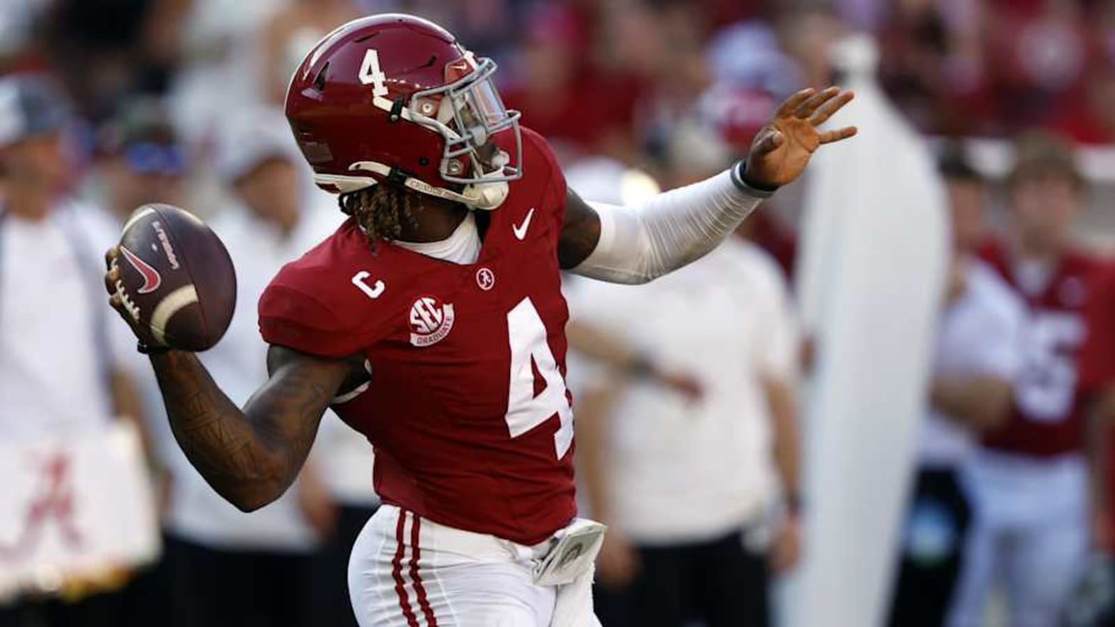 How Jalen Milroe Fits with Raiders | Yardbarker