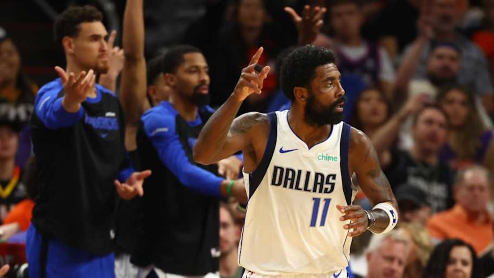 Kyrie Irving's Shot Over Luka Doncic Went Viral In Mavs-Lakers Game ...