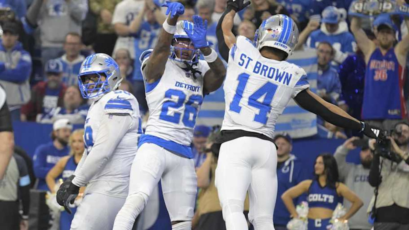 Dan Campbell is good with Lions' touchdown celebrations, with an ...