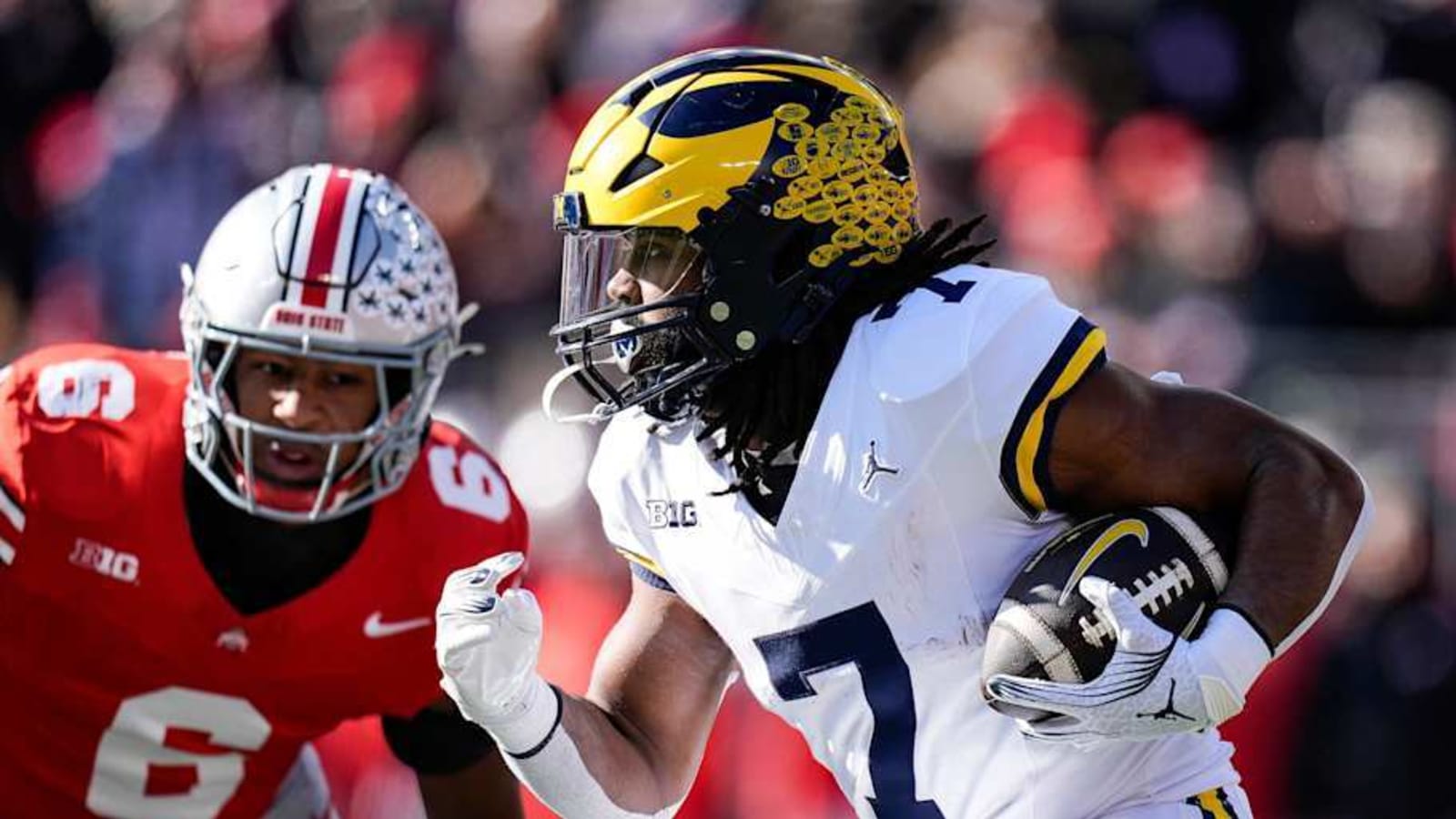 Donovan Edwards hilariously trolls Buckeyes at autograph signing event ...