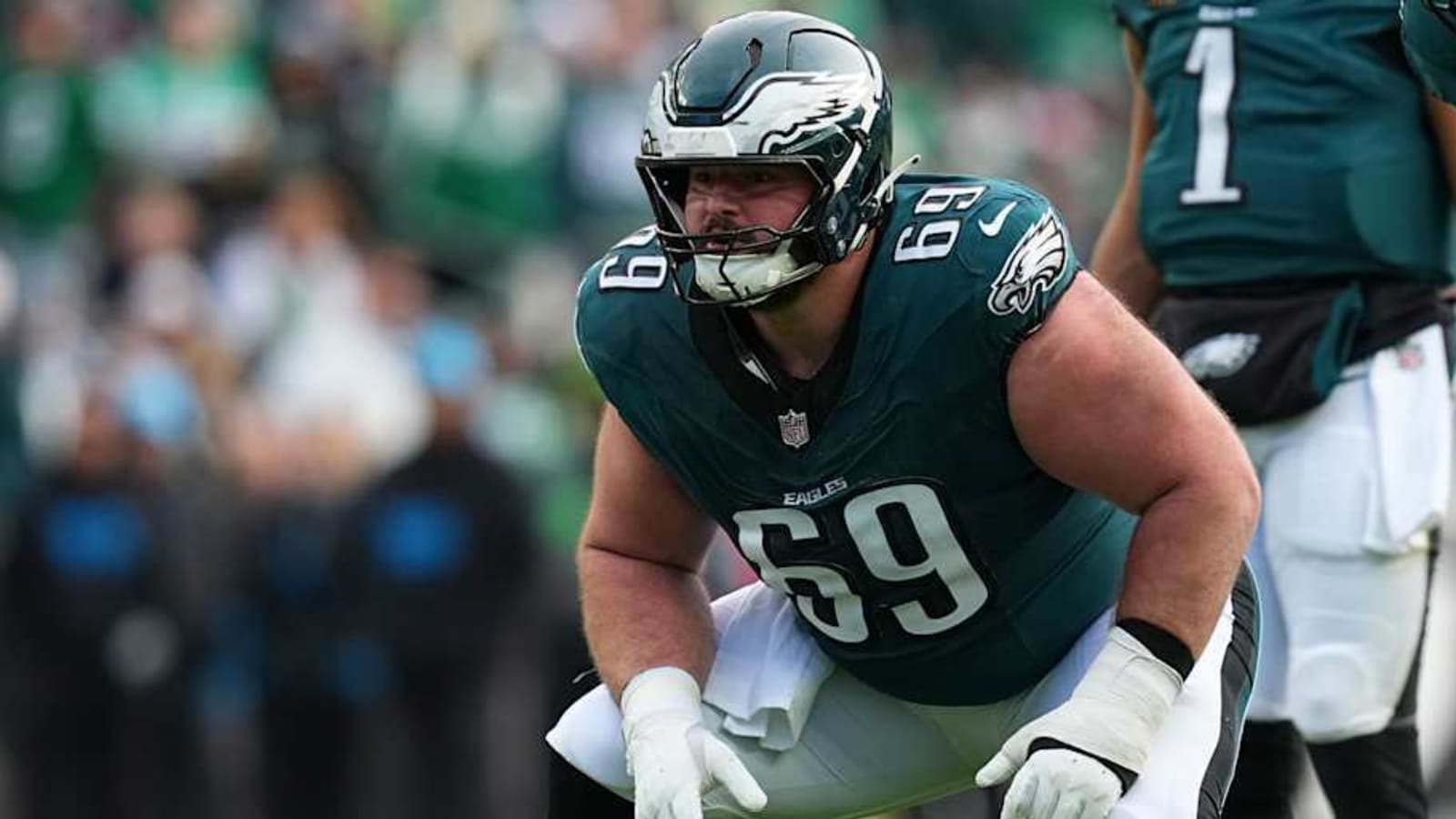 Eagles star Landon Dickerson is brilliant, dominant, and everyone is ...