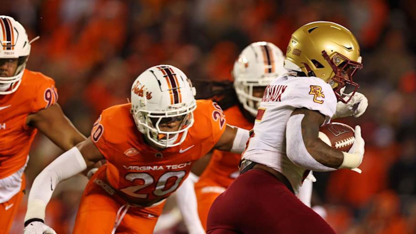 Boston College Football Running Back Kye Robichaux Focused on ...