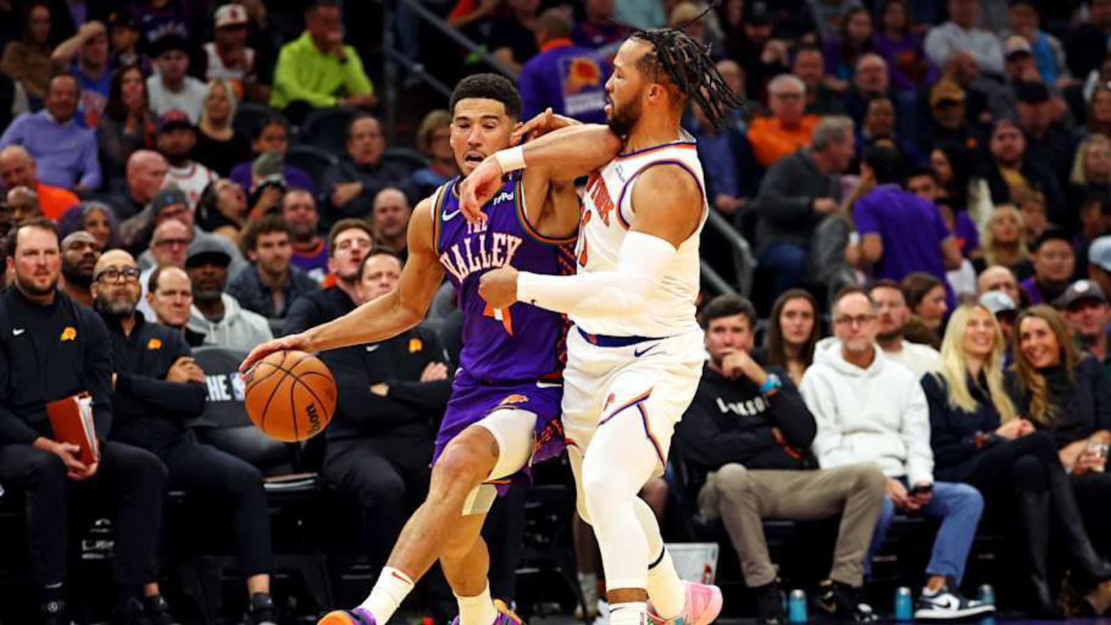 Devin Booker Makes Honest Jalen Brunson Assessment After Knicks-Suns ...