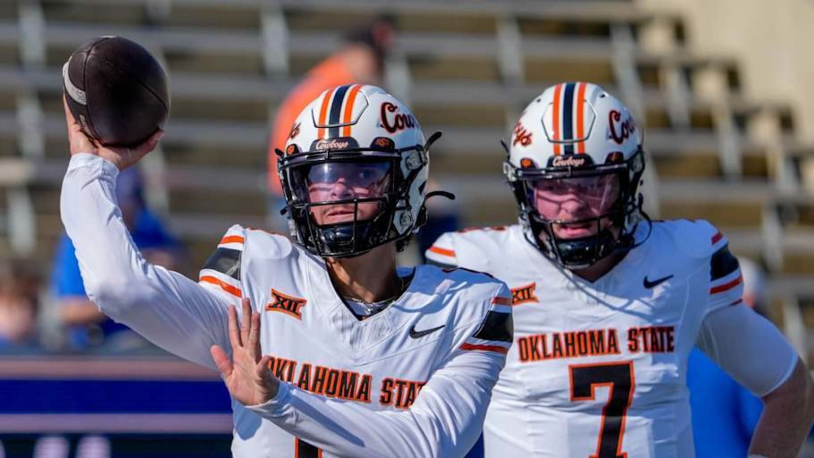 Oklahoma State’s Garret Rangel Starts Second Half Against No. 12 Utah ...