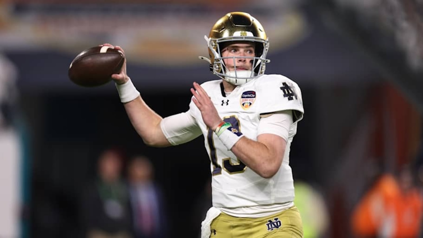 Ohio State Buckeyes HC Opens Up About Notre Dame QB Riley Leonard ...
