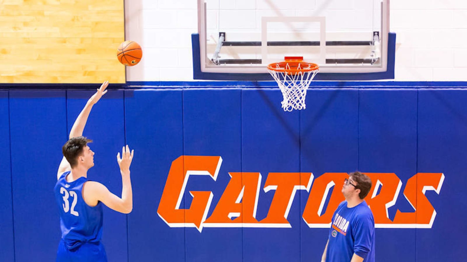 Gators' Olivier Rioux Embracing Record-Breaking Height in New Scenery ...