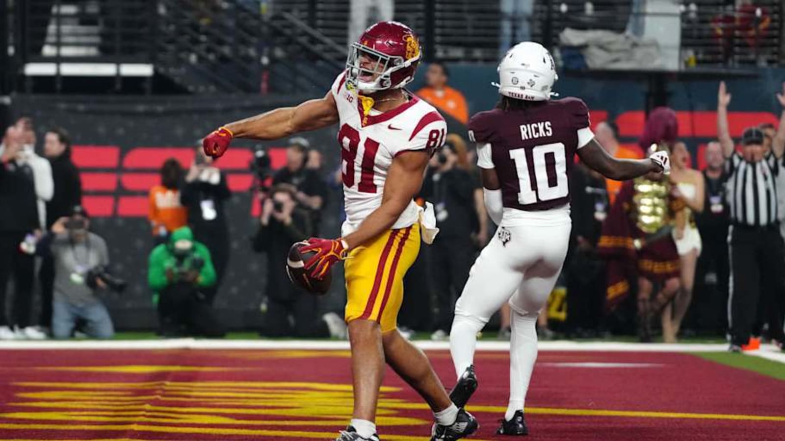 USC Trojans' Kyle Ford Catches Game-Winning Touchdown in Final ...