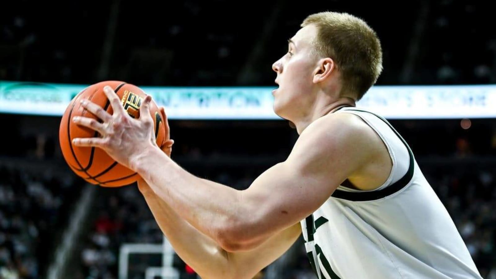 Watch: Michigan State senior Joey Hauser dicusses 'Senior Day ...