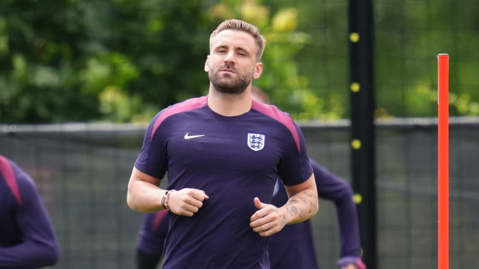 Luke Shaw misses training again but is hopeful of featuring at Euro ...