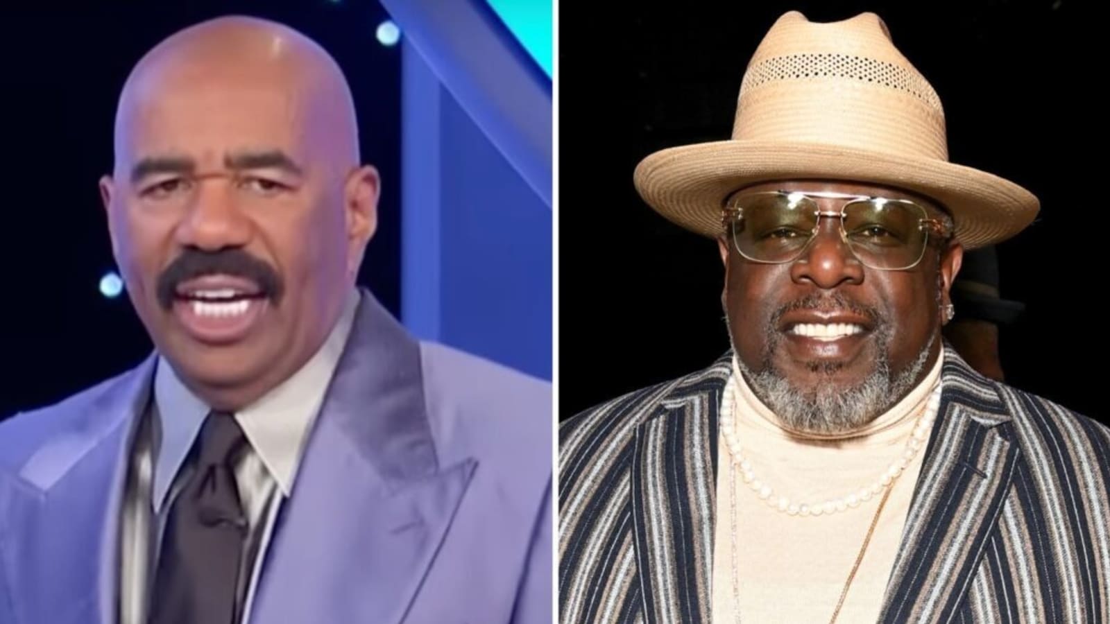 Steve Harvey Reveals He Got Detained at the Border With Cedric the ...