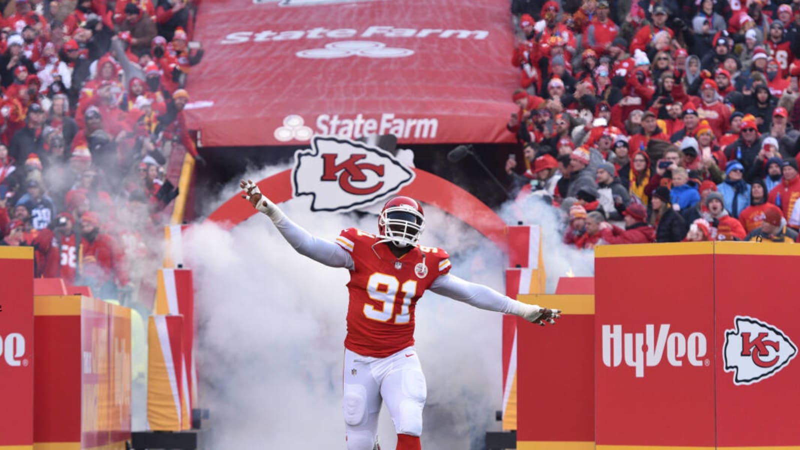 Tamba Hali to be Chiefs' drum leader for playoff game vs. Dolphins ...