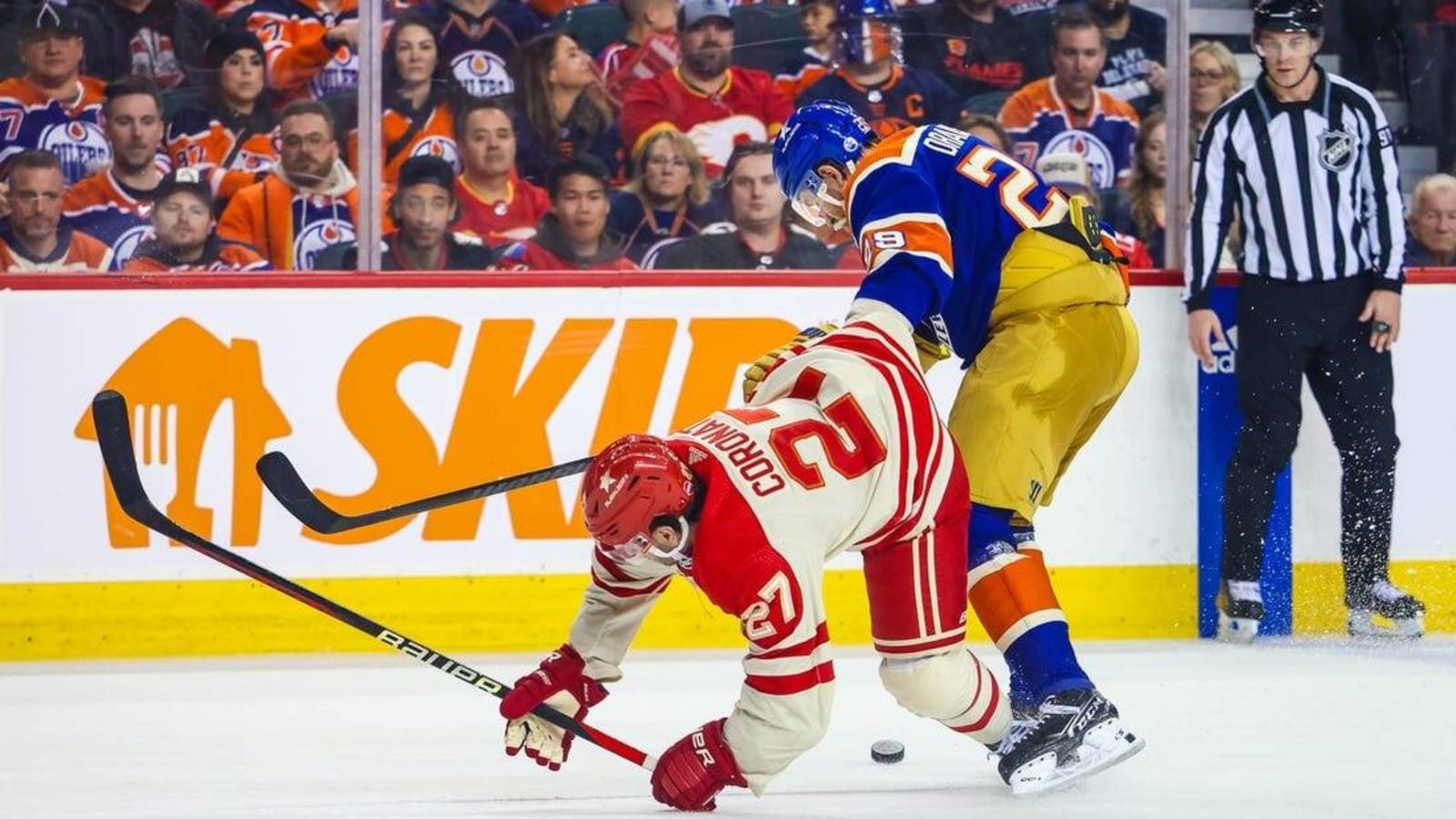 Oilers top Flames, set Canadian mark with 13th straight win | Yardbarker