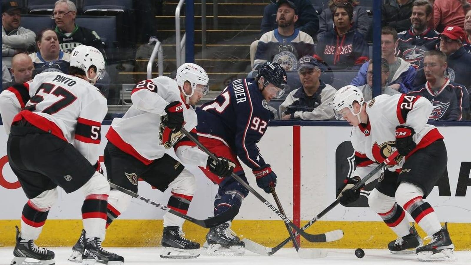 Senators rally past Blue Jackets for shootout win | Yardbarker