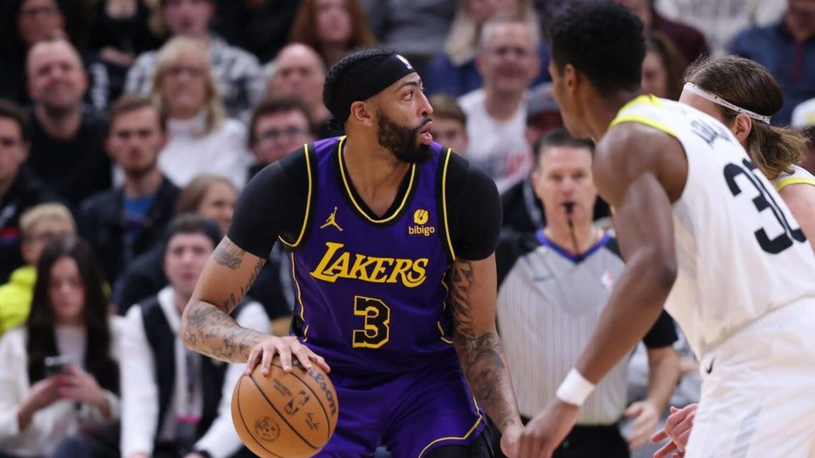 Anthony Davis, Lakers look to avenge loss at Utah | Yardbarker
