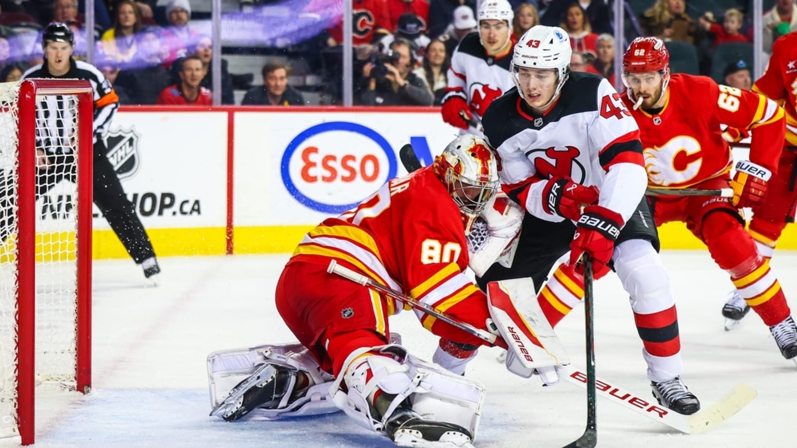 Dan Vladar wins battle of goalies as Flames blank Devils | Yardbarker