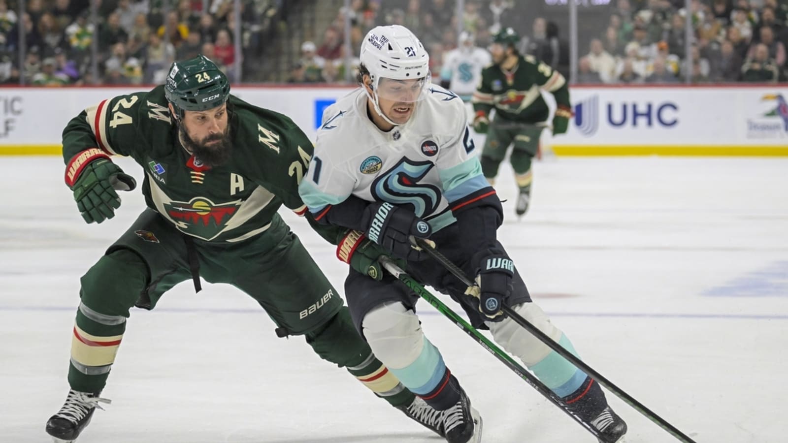Wild score three quick goals, shut out Kraken | Yardbarker