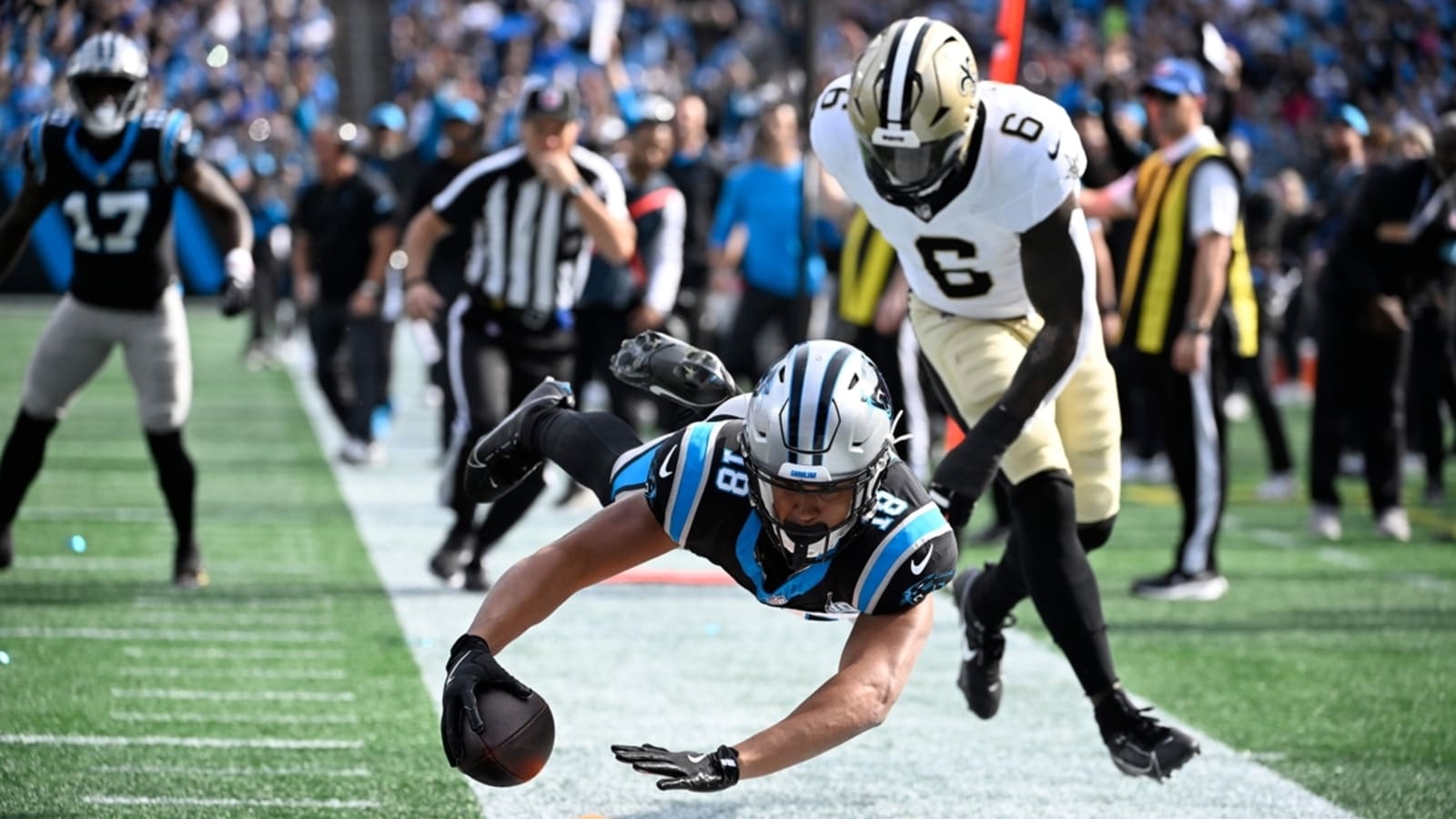 Panthers score late, hold off Saints to avenge season-opening rout ...