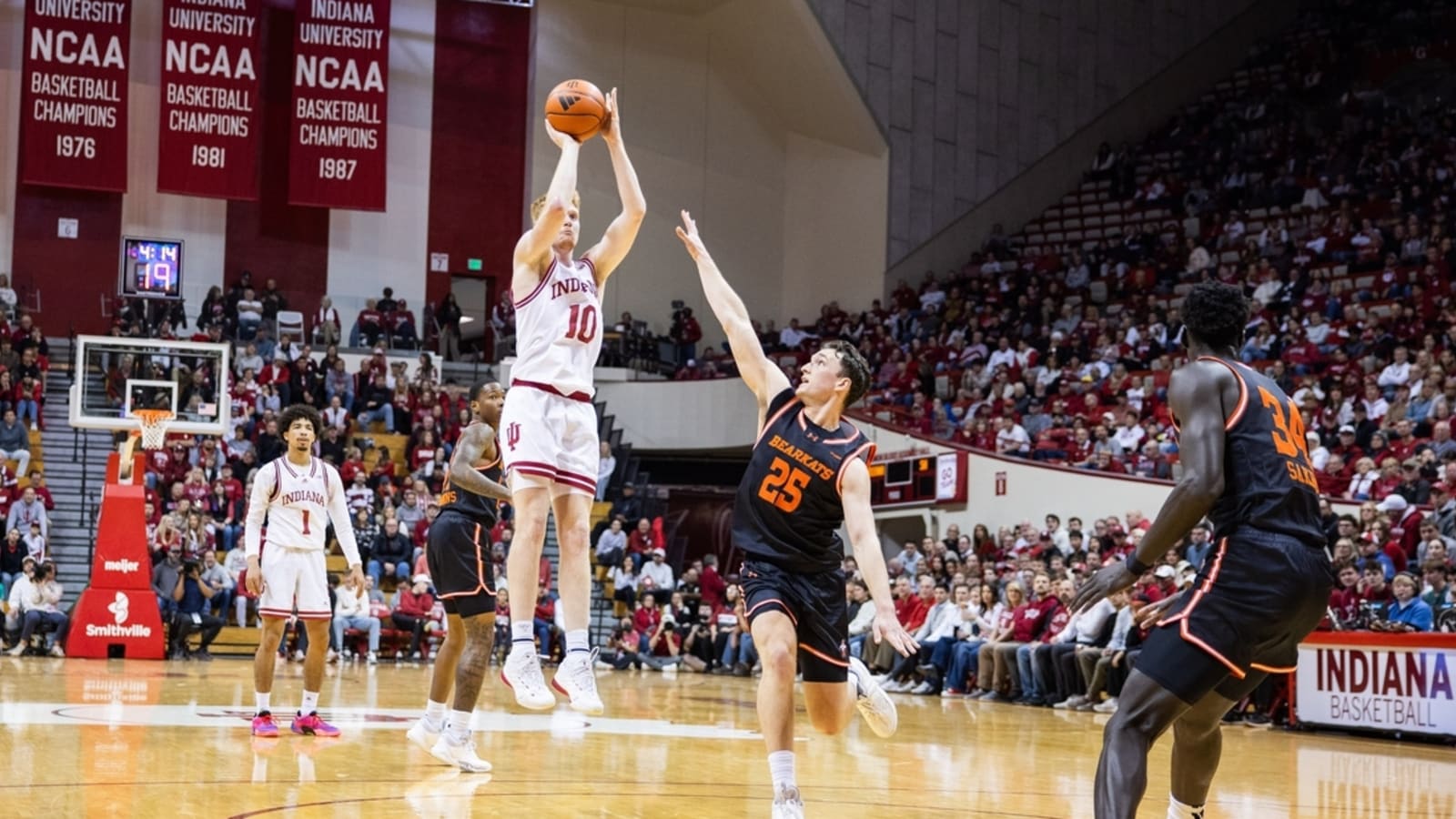 Luke Goode has career night as Indiana thumps Sam Houston | Yardbarker