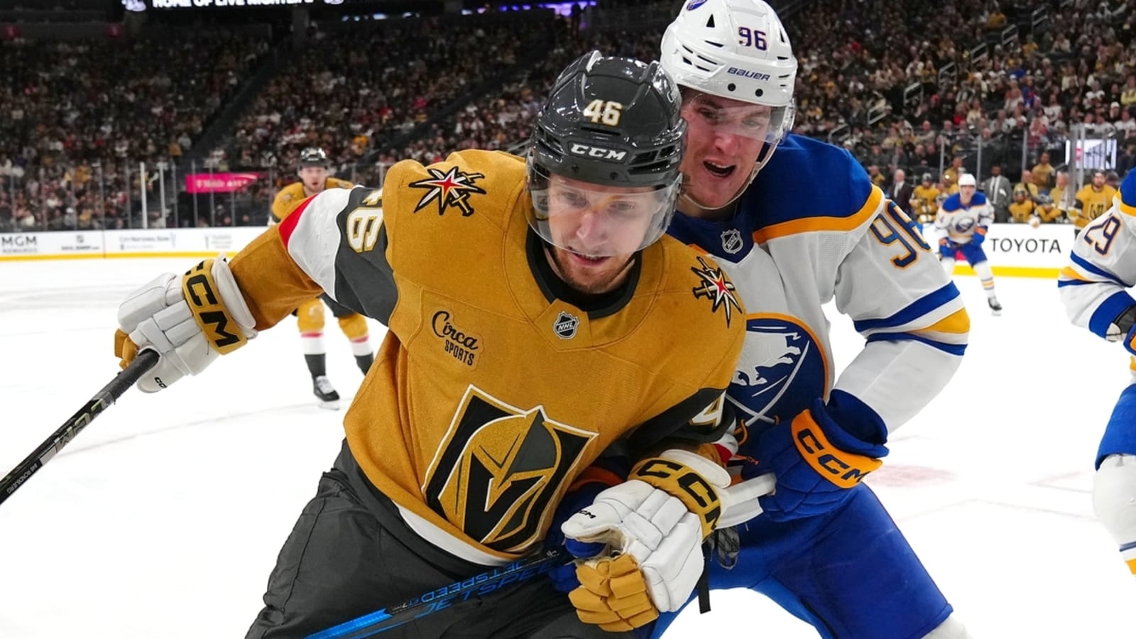 Jack Eichel haunts former team again as Knights bump Sabres | Yardbarker