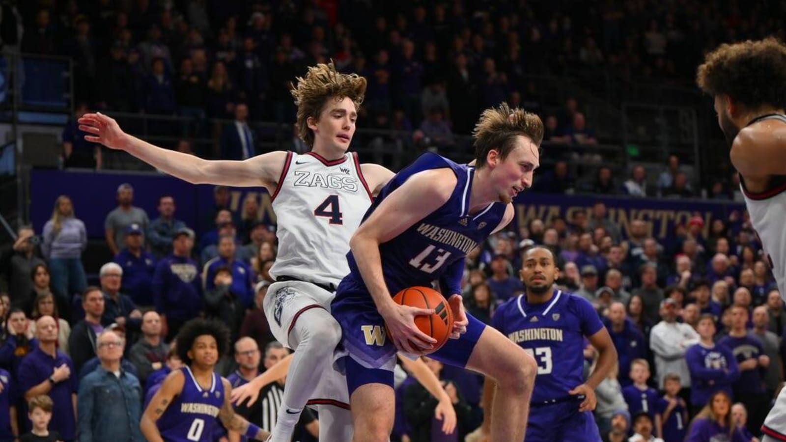 Top 25 roundup: Washington ends No. 7 Gonzaga's Pac-12 win streak ...