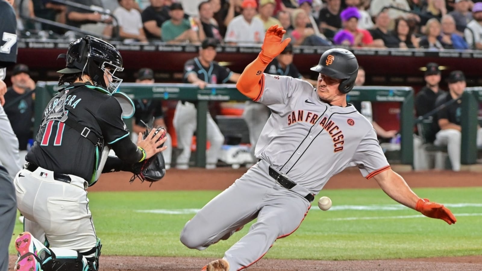 Matt Chapman's inside-the-park HR helps Giants top D-backs | Yardbarker