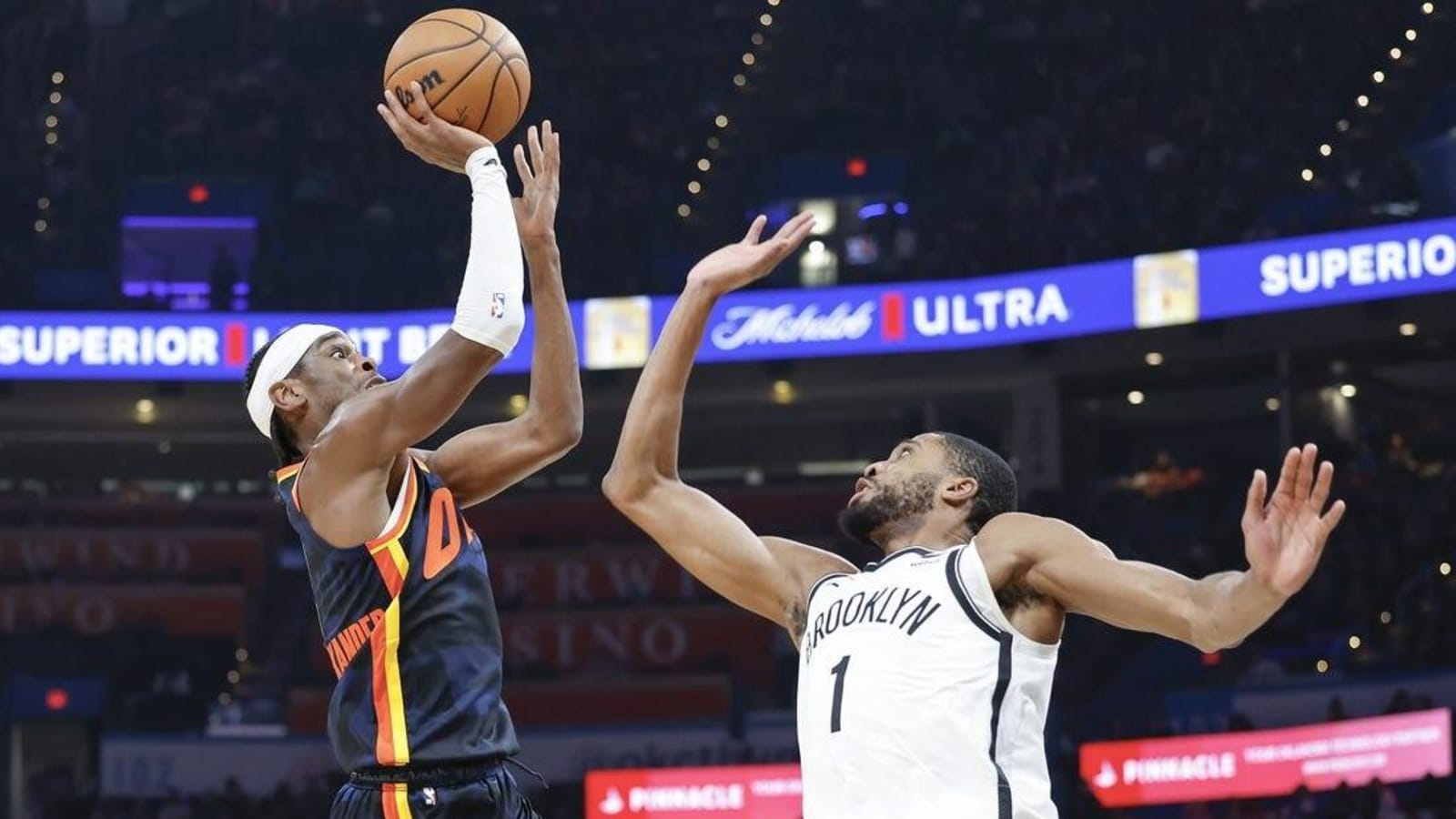 All five starters score at least 17 as Thunder clobber Nets | Yardbarker