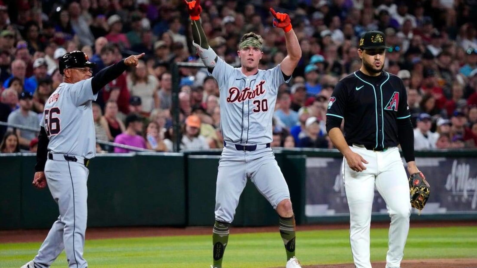 Tigers' offense awakens in demolition of D-backs | Yardbarker