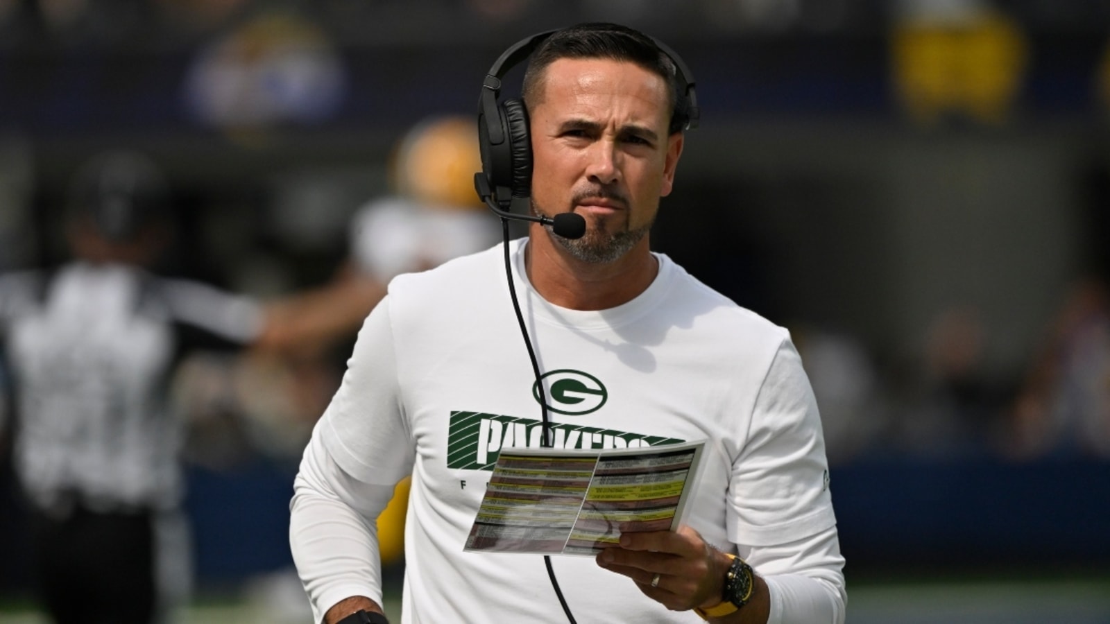 Matt LaFleur, Ben Johnson exchange brisk handshake after Bears beat ...
