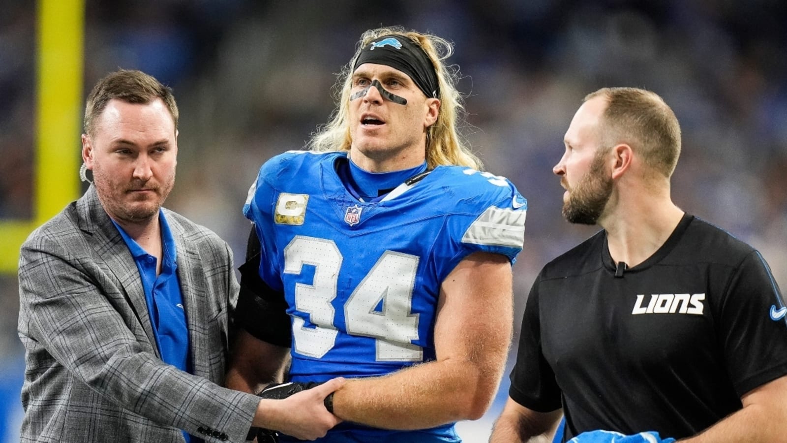 NFL reduces fine for Alex Anzalone, Lions LB questions league’s ...