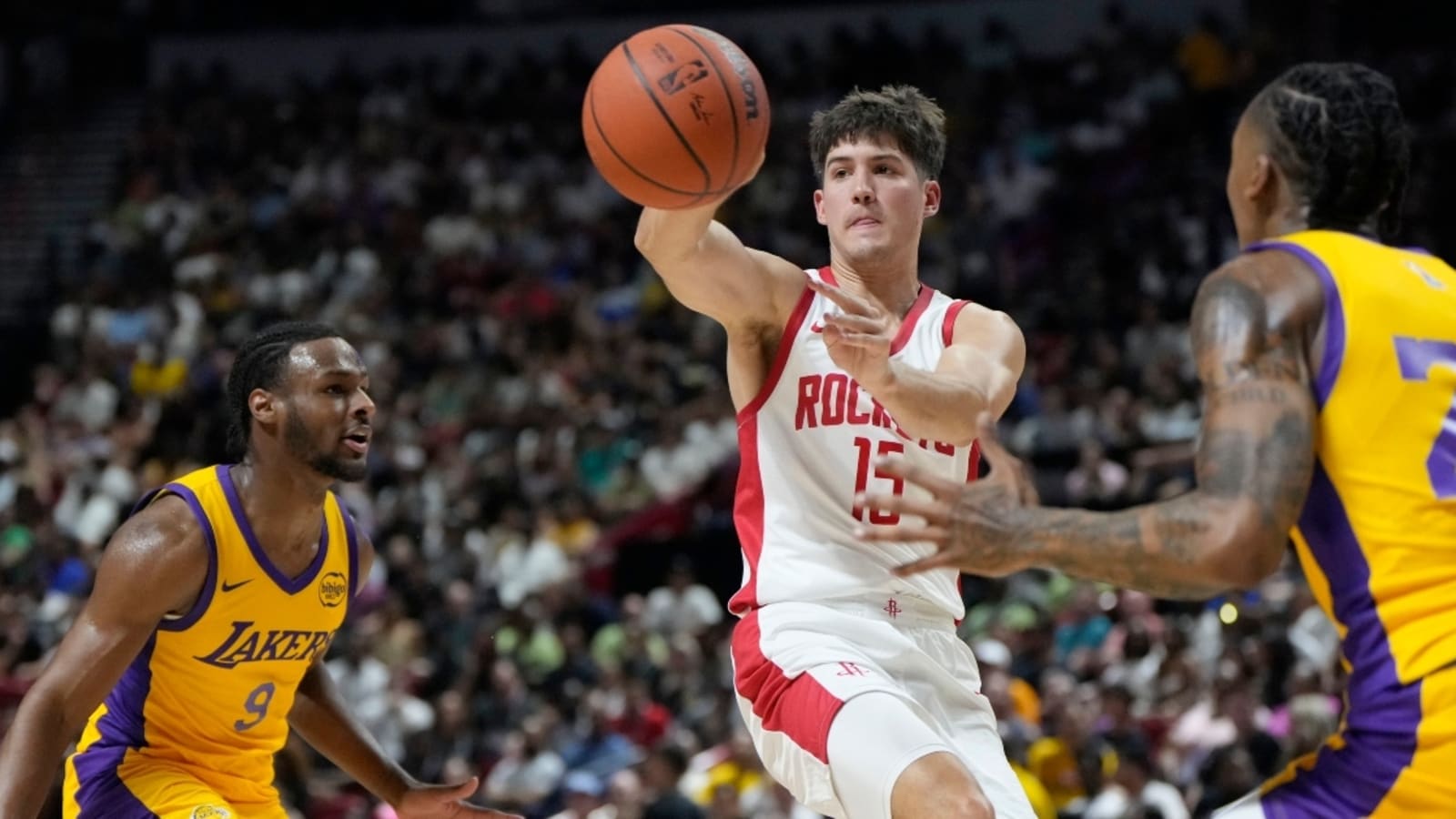 Reed Sheppard earns NBA 2K25 All-Summer League First Team honors ...