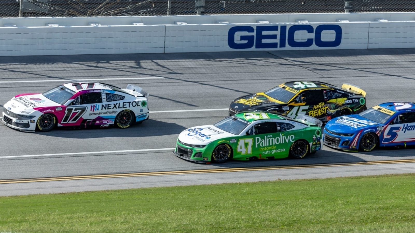 Ricky Stenhouse Jr. spoils NASCAR Playoff race at Talladega, wins in ...