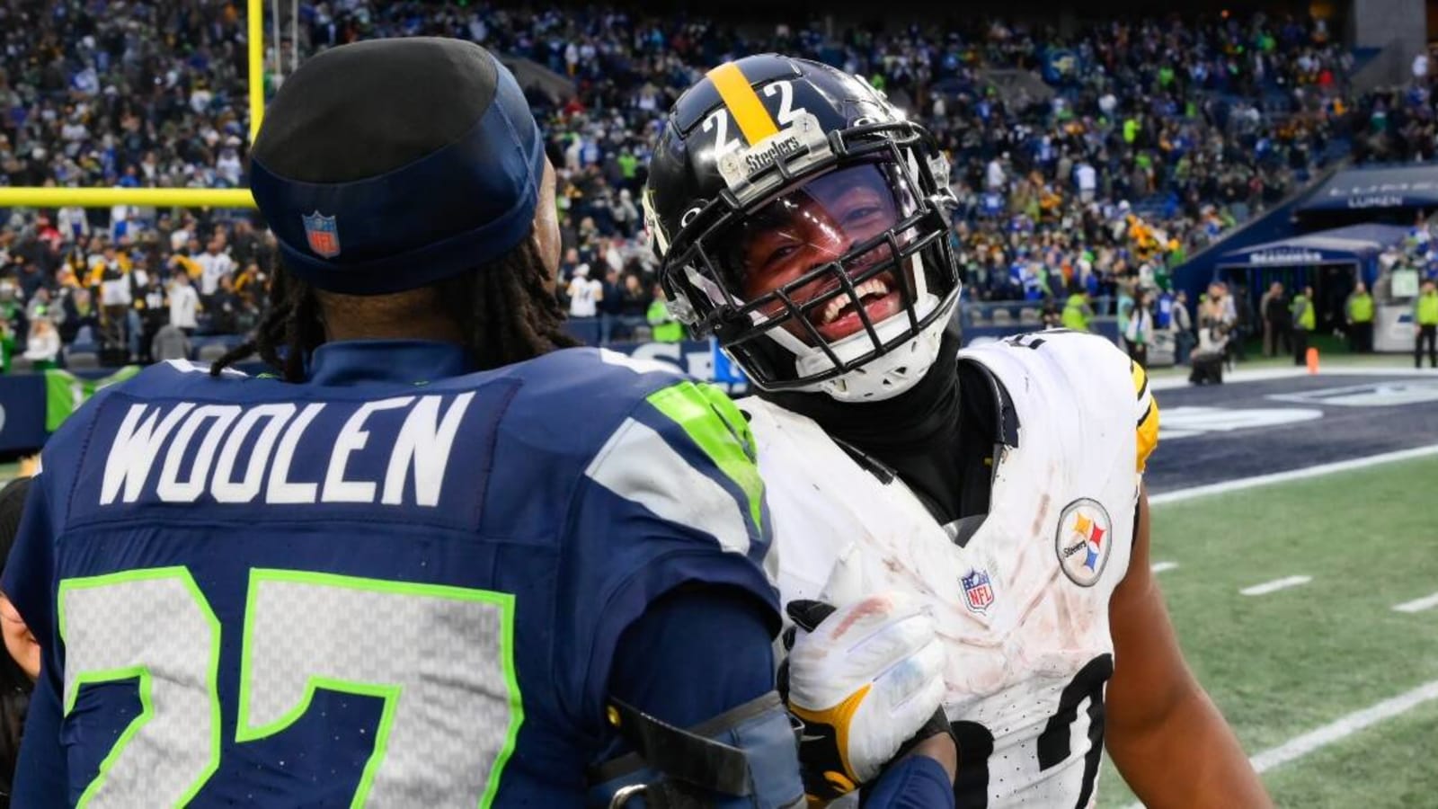 Steelers Najee Harris, Jaylen Warren battle for ‘Angry Run’ weekly ...