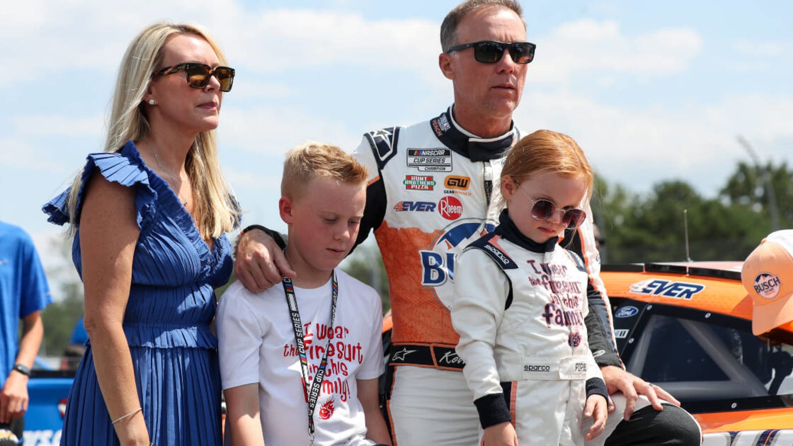 Kevin Harvick and daughter Piper give command to start Xfinity Series ...
