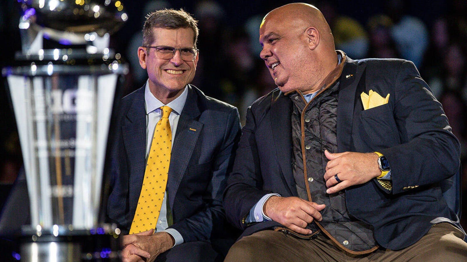 Warde Manuel, Santa Ono release statements after Jim Harbaugh leaves ...