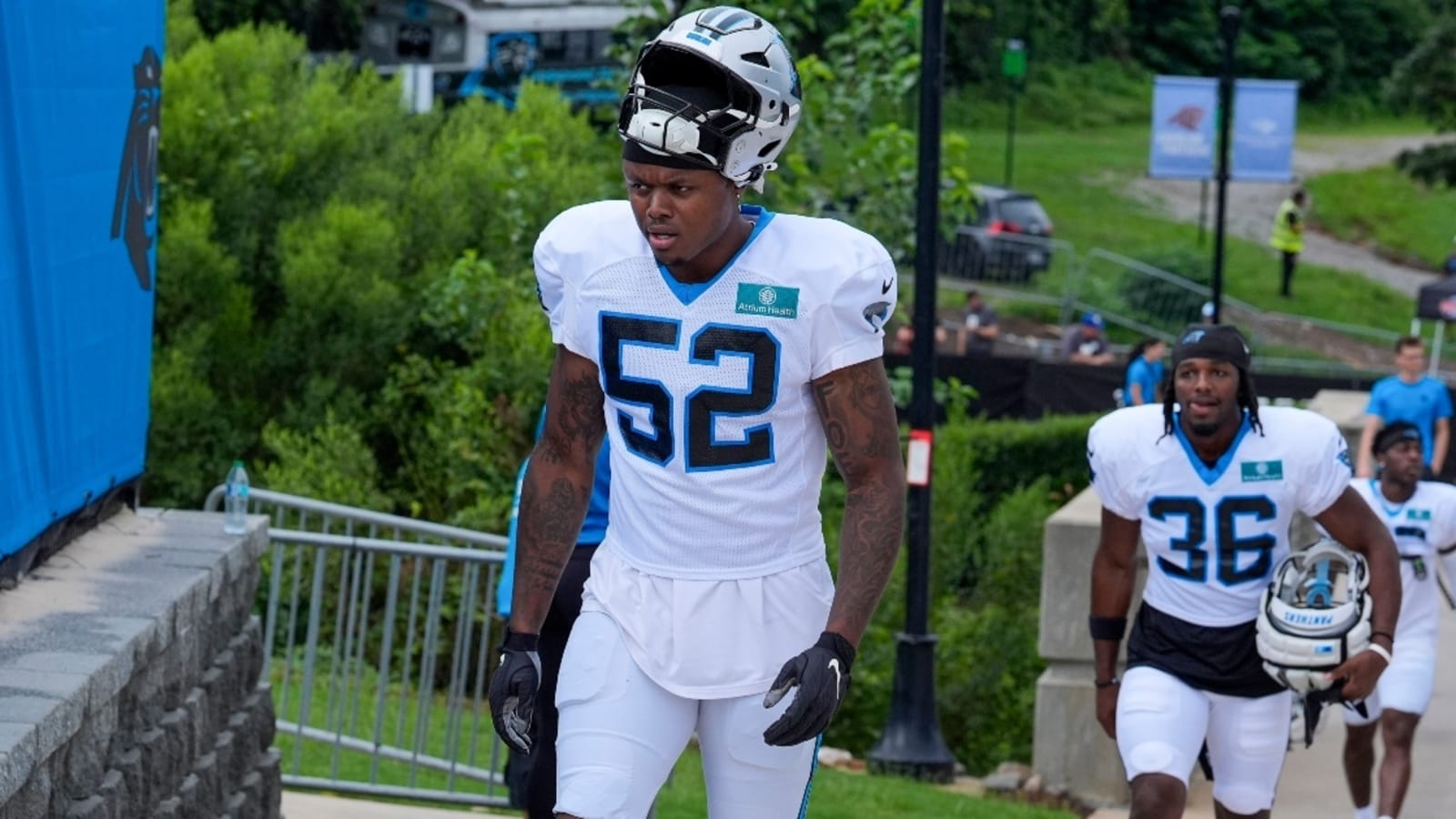 Panthers LB DJ Johnson ruled out for Sunday vs. Saints after car ...