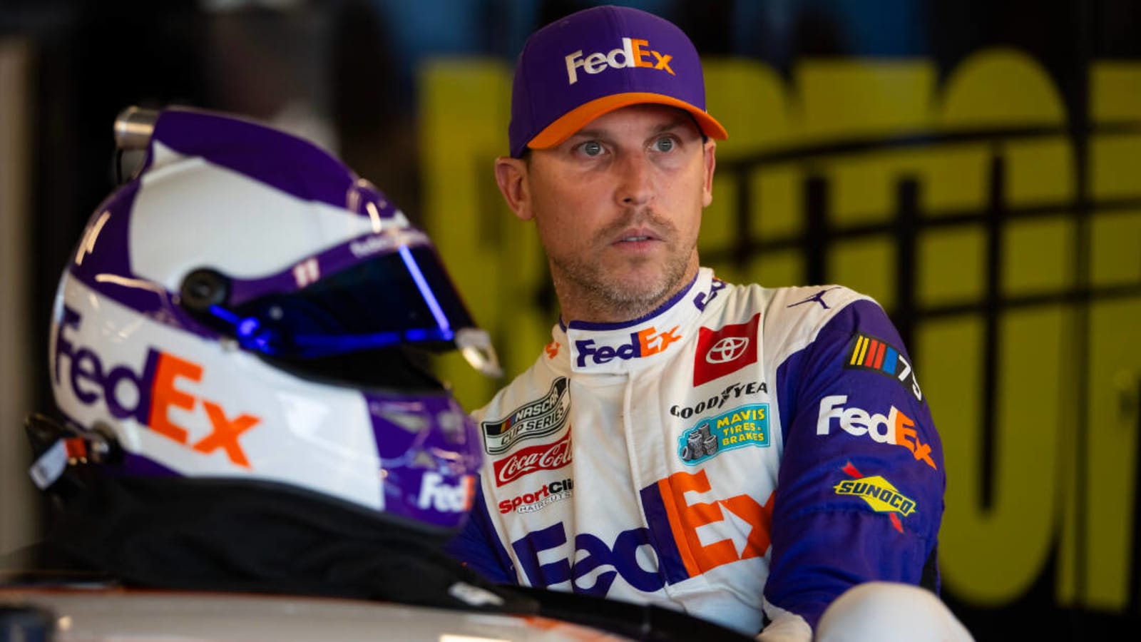 Denny Hamlin breaks down brewing rivalry between Shane van Gisbergen ...