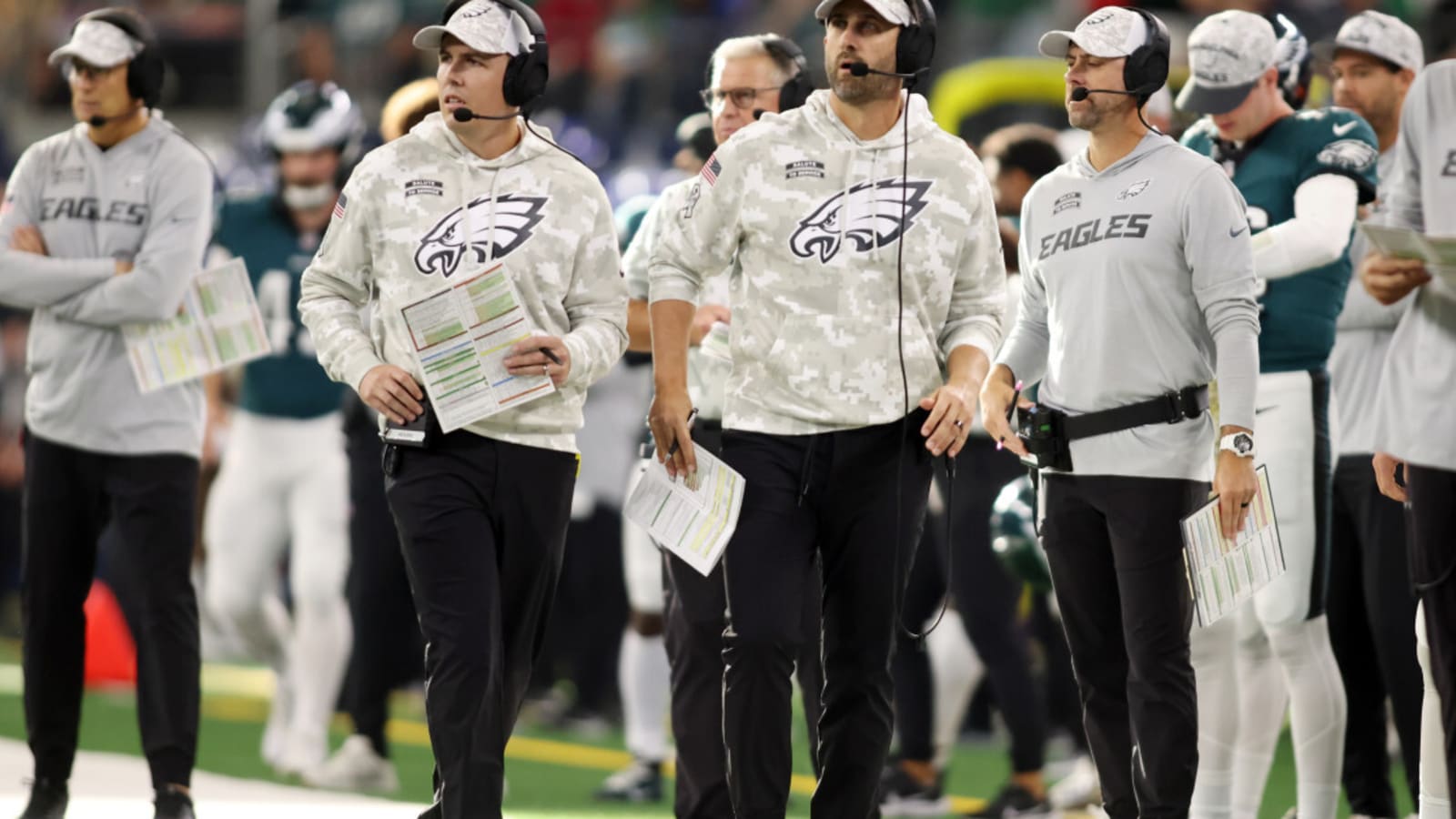 Kellen Moore and Saints interview Eagles 'rising star' for open ...